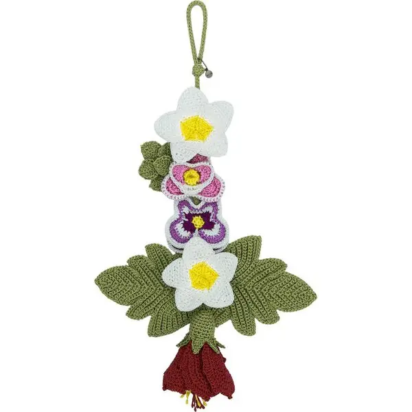 THE SAK Yarnicharmz The Mega Dangle Charm - Multi Flower