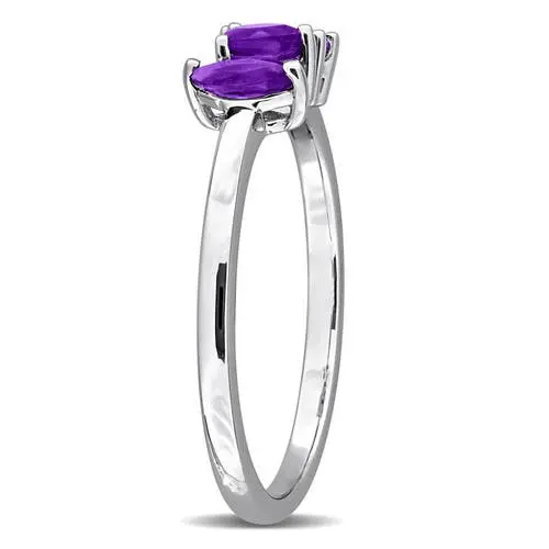 JULIANNA B. Sterling Silver 3-stone Ring