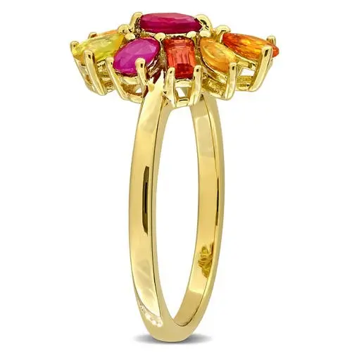 JULIANNA B. Sapphire Floral Ring