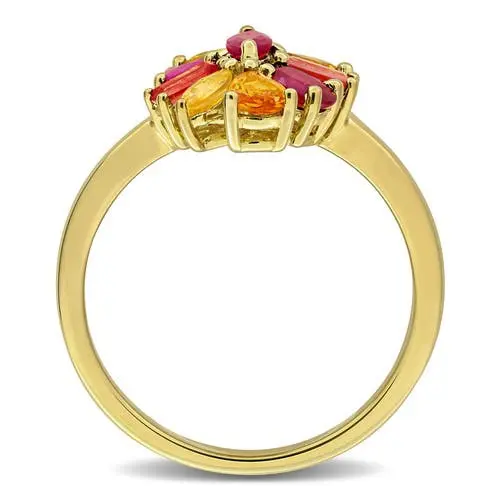 JULIANNA B. Sapphire Floral Ring