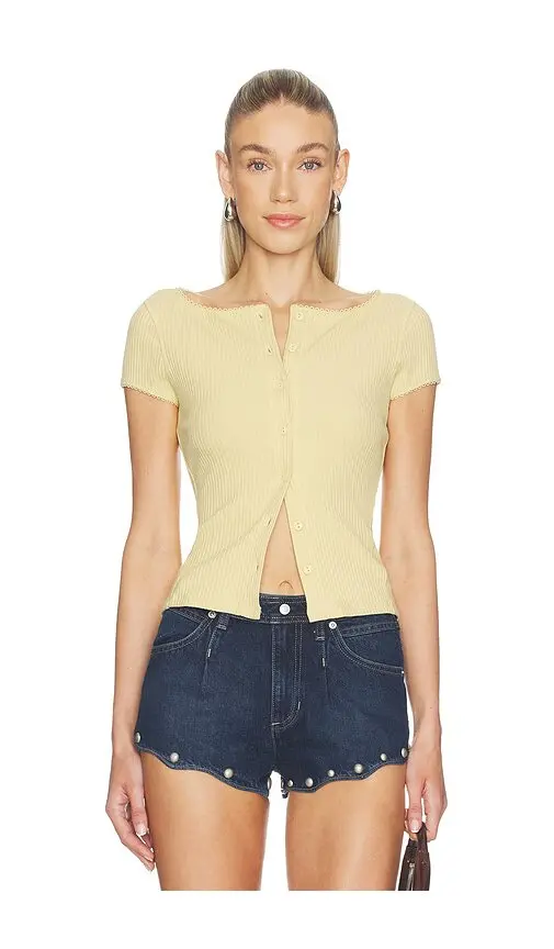 Free People Most Wanted Ribbed Cardigan