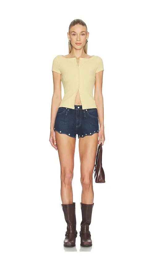 Free People Most Wanted Ribbed Cardigan