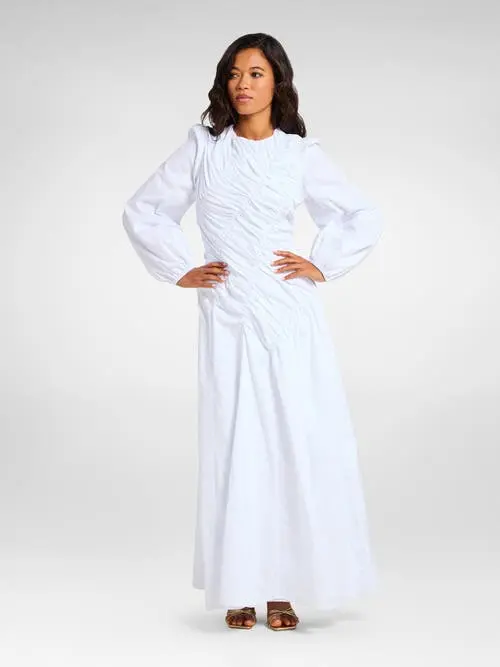 DASKA Nova Cotton Maxi Dress