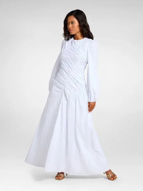 DASKA Nova Cotton Maxi Dress
