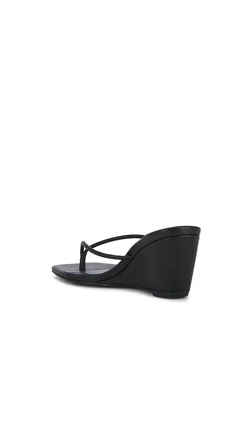 Raye Livy Wedge Sandal - Black