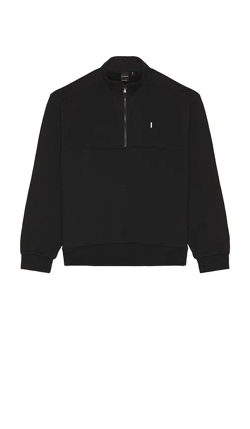 WHITESPACE Quarter Zip Sweatshirt