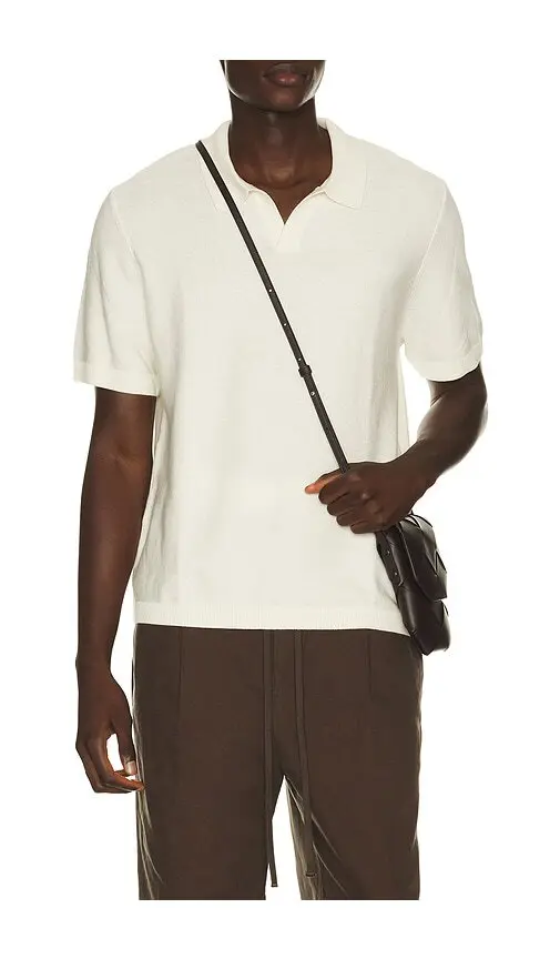 Rails Baker Polo In Cream