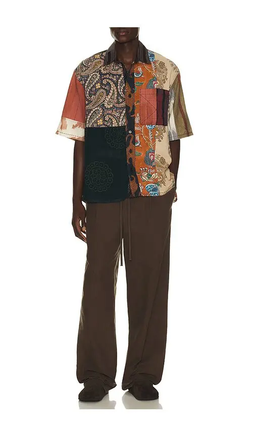 KARDO Yuto Shirt In Beige,black