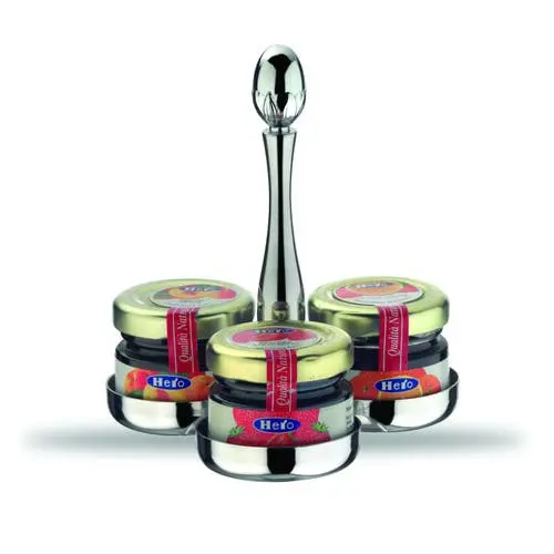 MEPRA Palace Jam 3-compartment Pack Holder - Silver