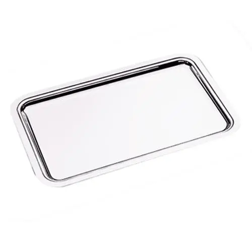 MEPRA Novecento Rectangular Serving Tray - Silver