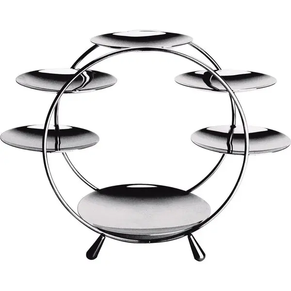 MEPRA Giotto Micro Serving Presentoire - Silver