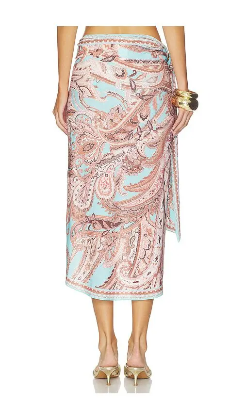 L'Agence Marena Sarong In Blue,brown