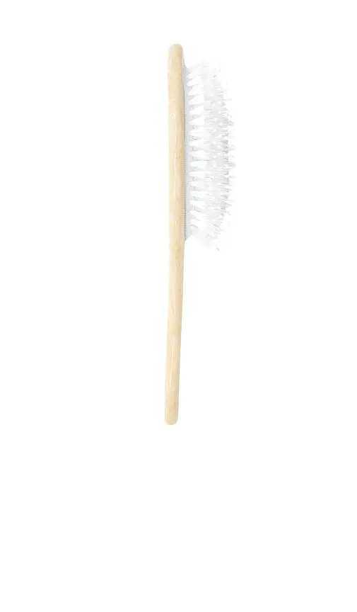 SOLAR ECLIPSE Hand-painted Bridal Bow Hair Brush - Cream