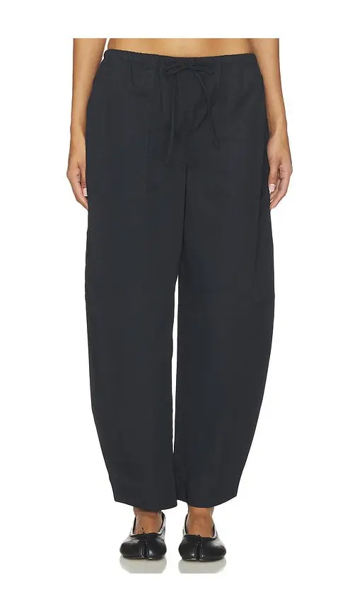 EAVES Lana Cropped Barrel Leg Pant