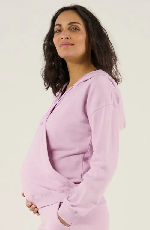CACHE COEUR Maternity & Nursing Hoodie - Lilac