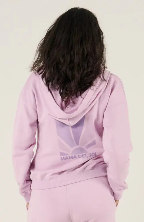 CACHE COEUR Maternity & Nursing Hoodie - Lilac