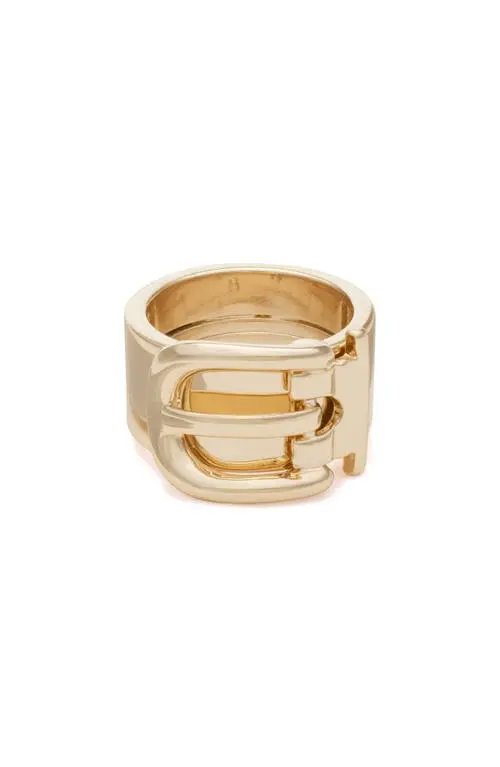 Ramy Brook Emelia Buckle Ring - Gold