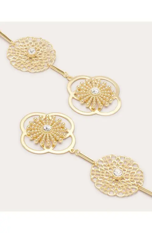 Ramy Brook Selina Cubic Zirconia & Czech Glass Drop Earrings