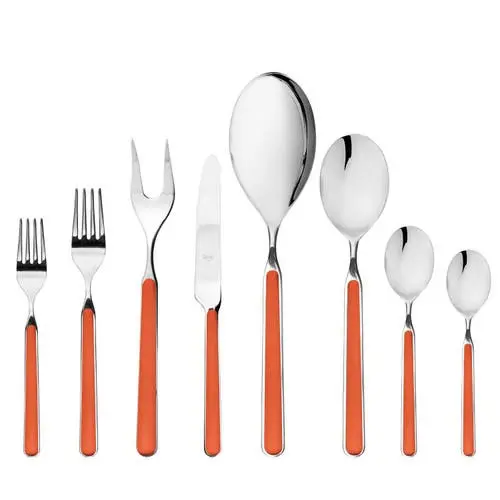 MEPRA Fantasia Flatware Set43 Pieces - Rust