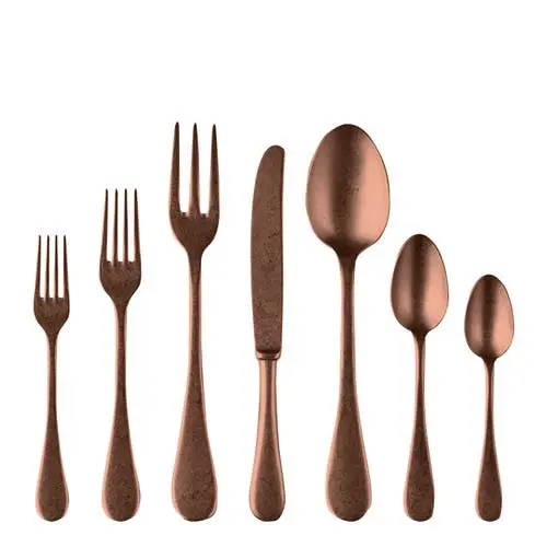 MEPRA Vintage Pewter Flatware Set32 Pieces - Bronze