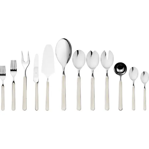 MEPRA Fantasia Flatware Set67 Pieces - Turtle-dove