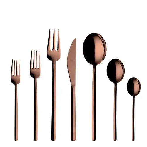 MEPRA Due Flatware Set32 Pieces - Bronze