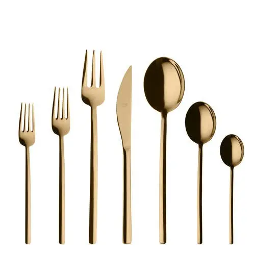 MEPRA Due Flatware Set32 Pieces - Gold