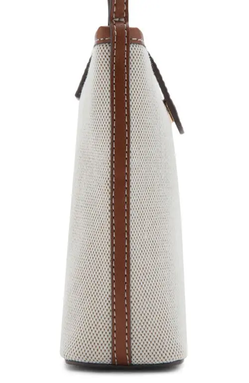 Mango Canvas Phone Crossbody Bag