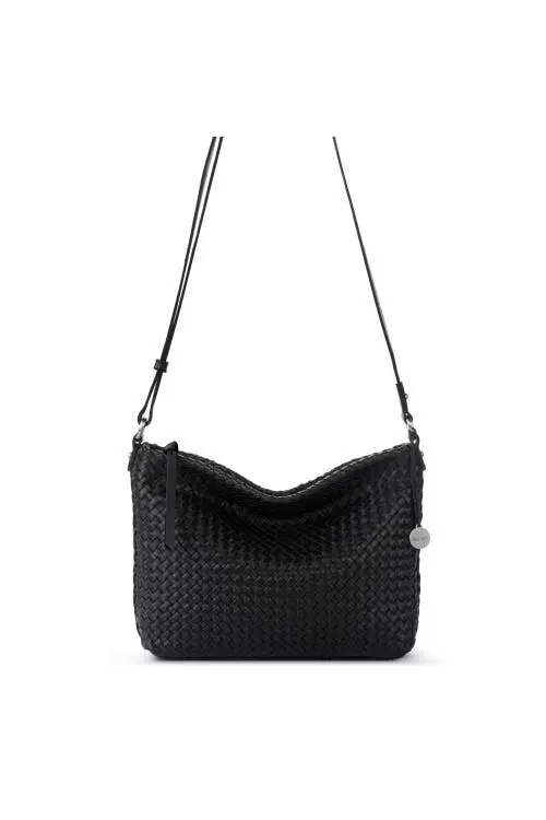 THE SAK Melrose Crossbody Woven Leather Bag