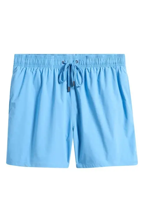 Bugatchi Zane Mid Length Print Swim Trunks