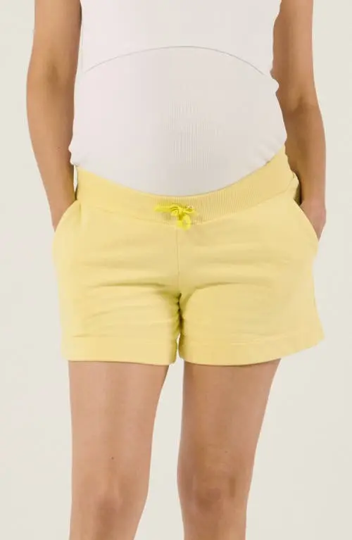 CACHE COEUR Maternity & Nursing Shorts - Vanilla