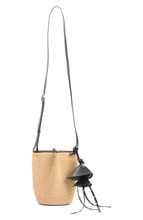 Givenchy Nano Snap Raffia Bucket Bag