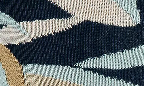 Bugatchi Mercerized Cotton Blend Leaf Print Dress Socks