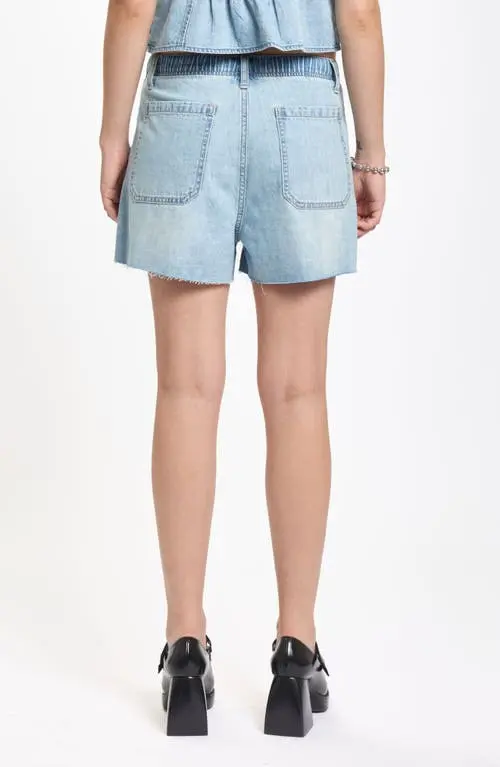 DAZE Denim Drawstring Shorts