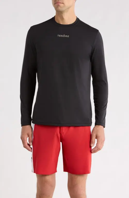 TENŌRE Long Sleeve Upf 50+ Rashguard - Black