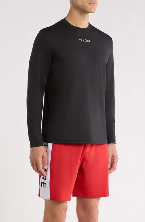 TENŌRE Long Sleeve Upf 50+ Rashguard - Black