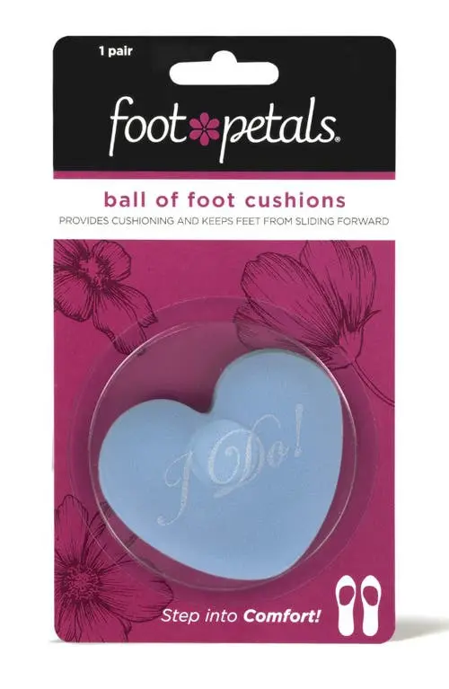 FOOT PETALS I Do" Ball Of Foot Cushions - Blue