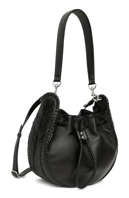AIMEE All For Love Convertible Drawstring Bucket Bag - Black