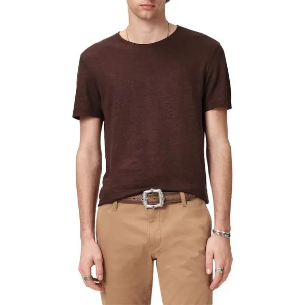 John Varvatos Mott Linen T-shirt - Pruce