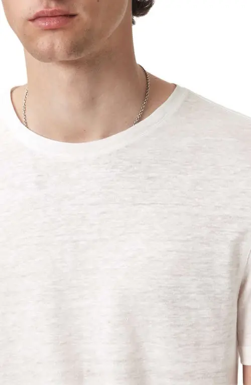 John Varvatos Mott Linen T-shirt - White