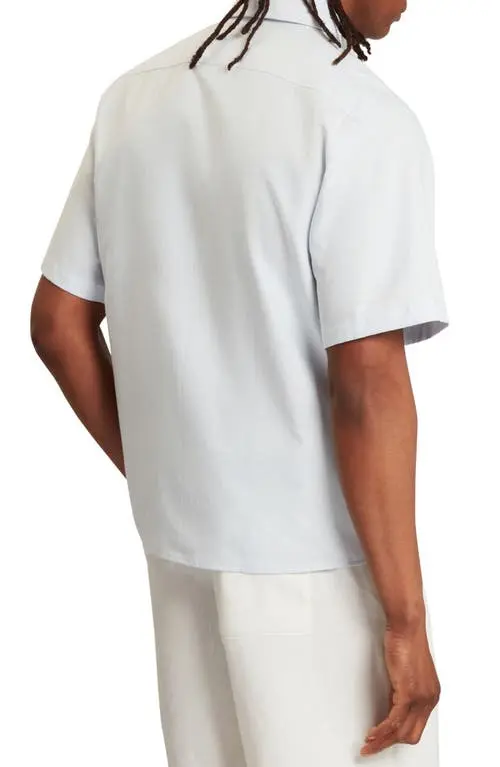 Ted Baker London Josefh Print Cotton Short Sleeve Button-up Shirt