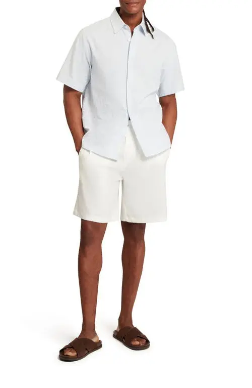 Ted Baker London Josefh Print Cotton Short Sleeve Button-up Shirt