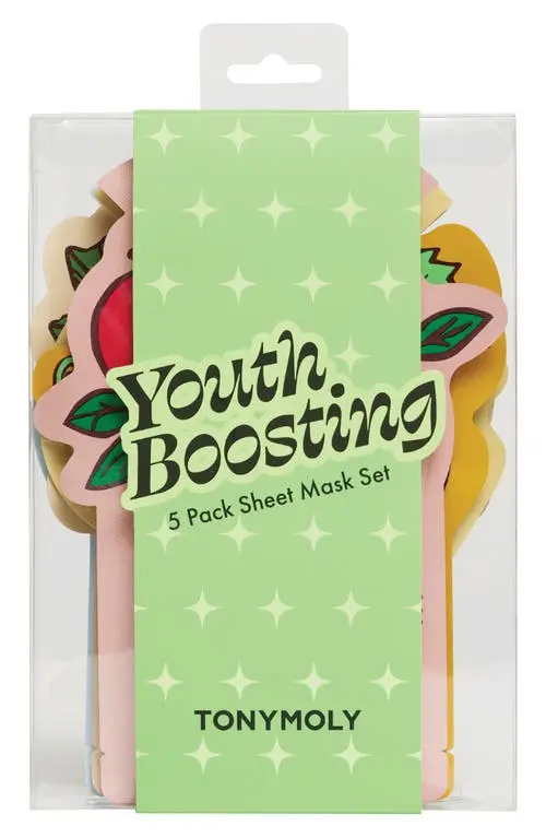 TONYMOLY Youth Boosting Set Of 5 Sheet Mask Set - No Color