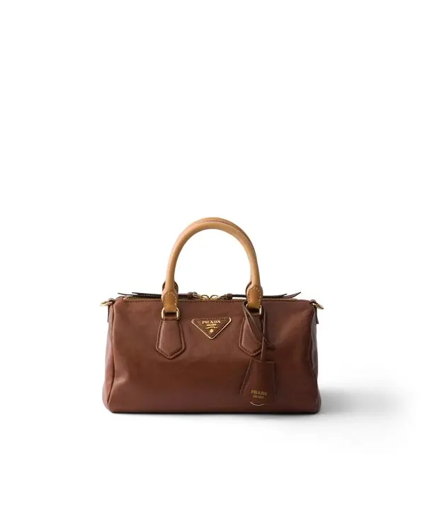 Prada Small Leather Top-handle Bag