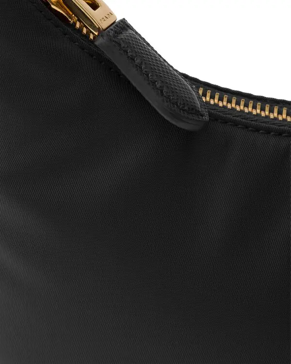 Prada Re-edition 2005 Re-nylon And Saffiano Mini Bag - Black