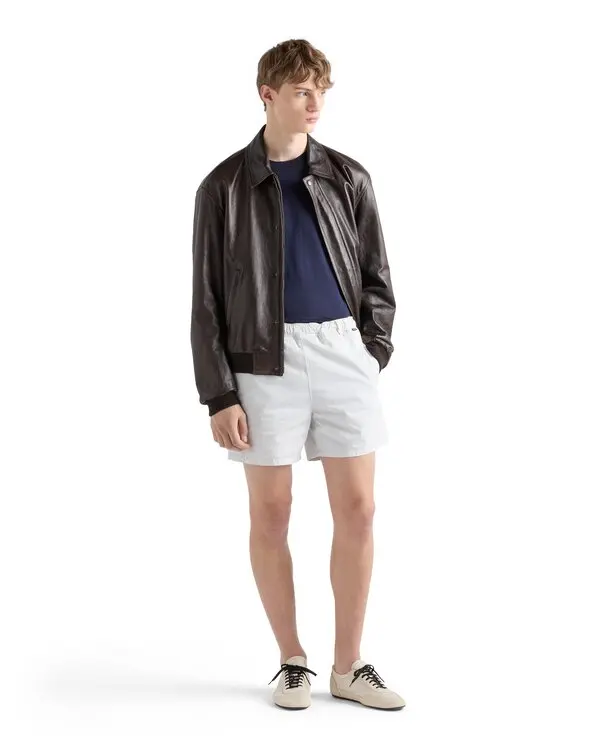 Prada Short-sleeved Silk Sweater
