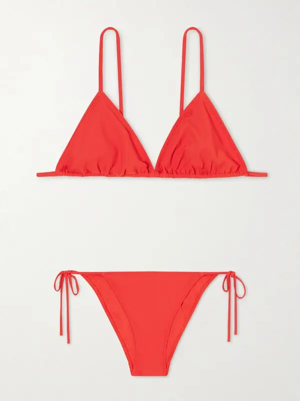 LIDO Venti Triangle Halterneck Bikini - Red