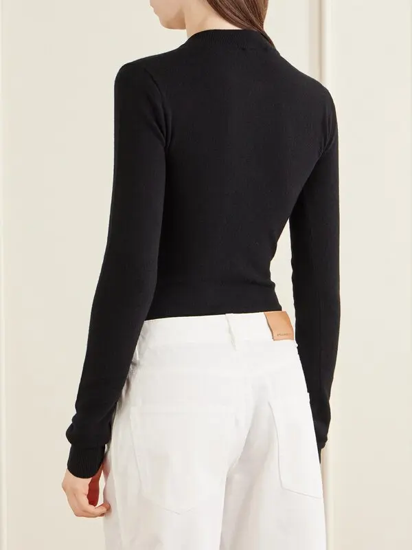 Stella McCartney Ribbed Wool Bodysuit