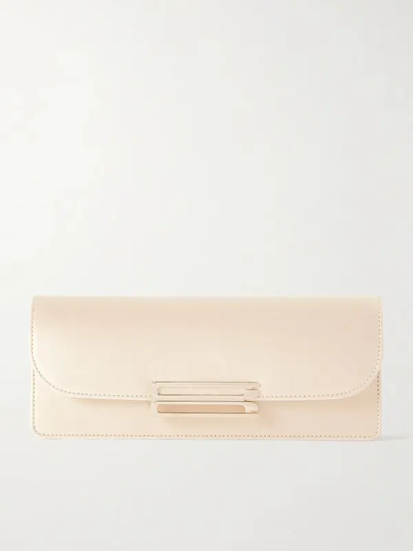 Victoria Beckham Dorian Clutch - Gold