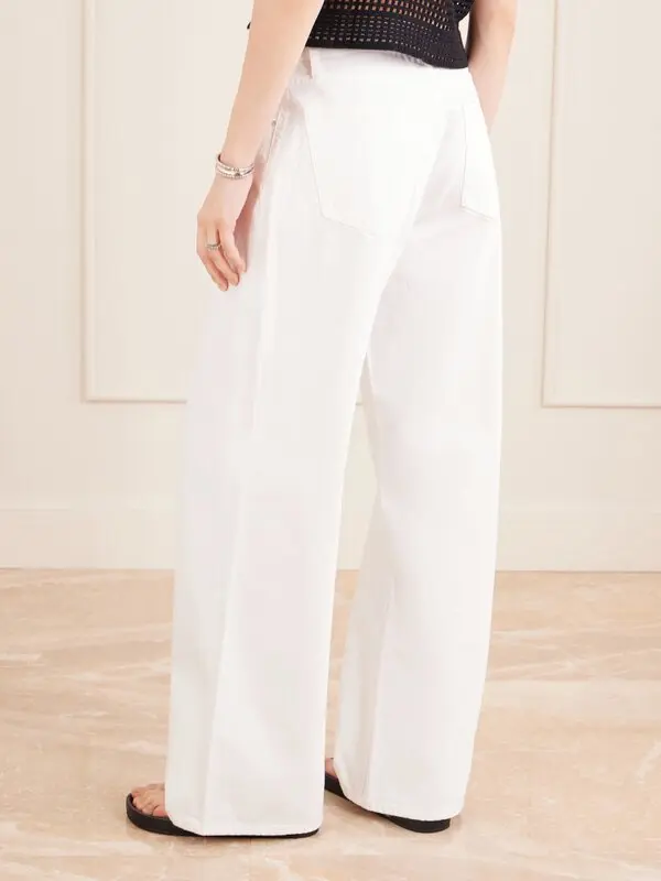 FRAME The Loose High-rise Wide-leg Jeans